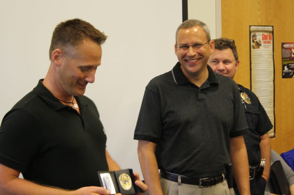 A send off for APD Capt. Tim Splain - The City of Asheville