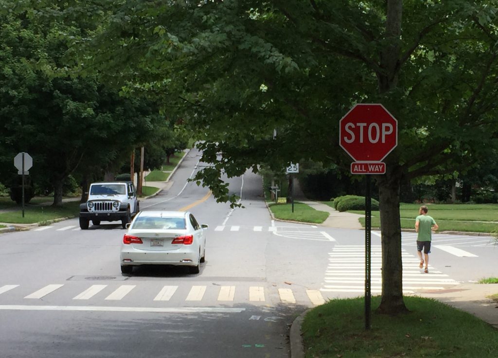 Kimberly Avenue pedestrian enhancement includes new stop signs - The ...