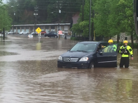 Friday: Asheville river corridors flood, prompting road closures - The ...