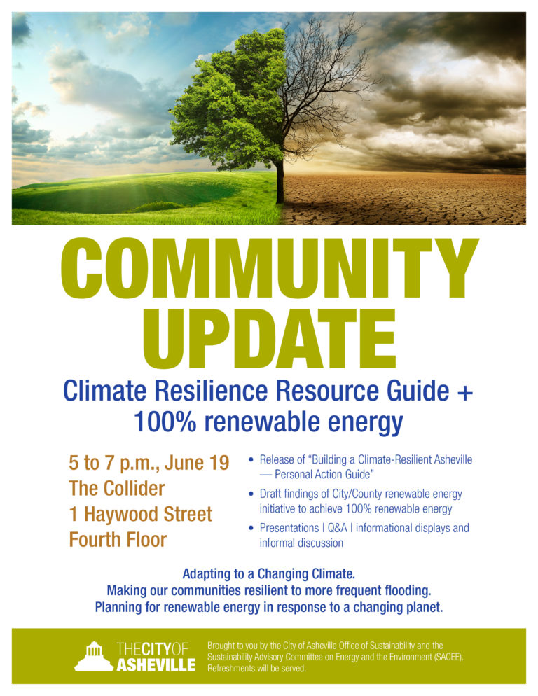 City of Asheville to release climate change resource guide and share ...