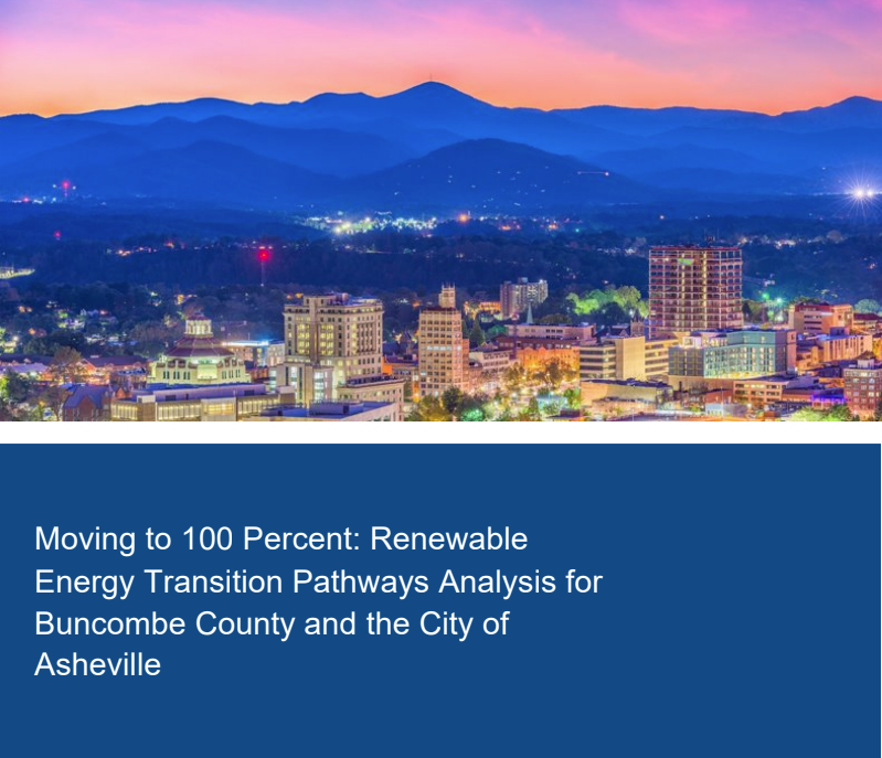 Come Learn About Asheville Buncombe County 100 Renewable Energy