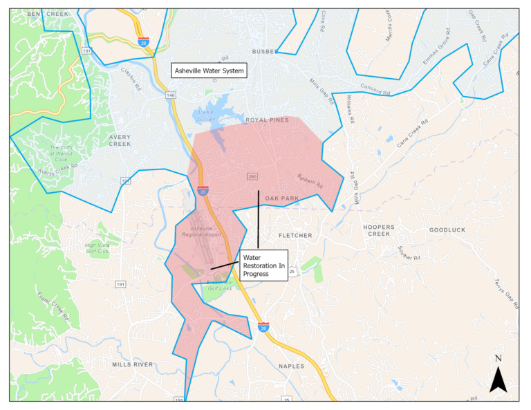 City of Asheville provides update on recent water outages - The City of ...