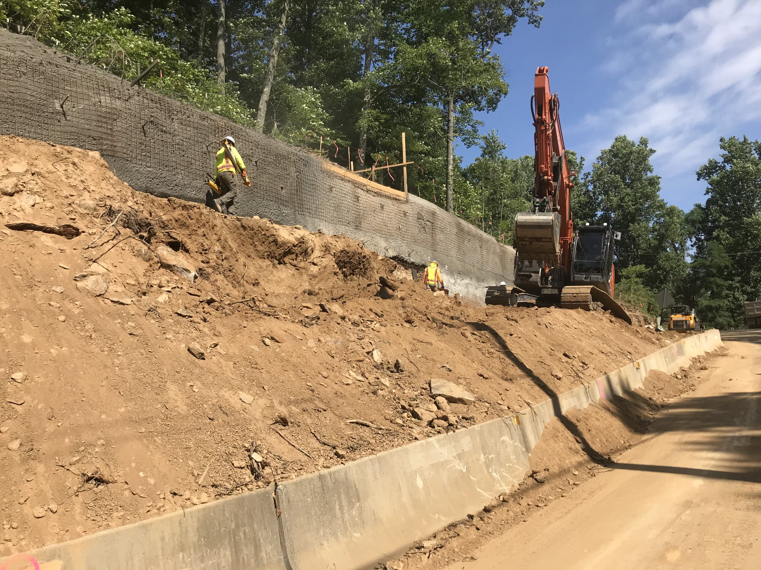 Vance Gap Slide Repair - The City of Asheville