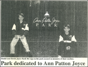 Park Views: Augusta Barnett and Ann Patton Joyce Parks - The City of ...