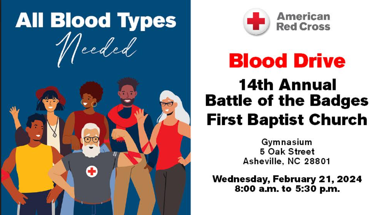 Calling all blood donors, Battle of the Badges is back! - The City of ...