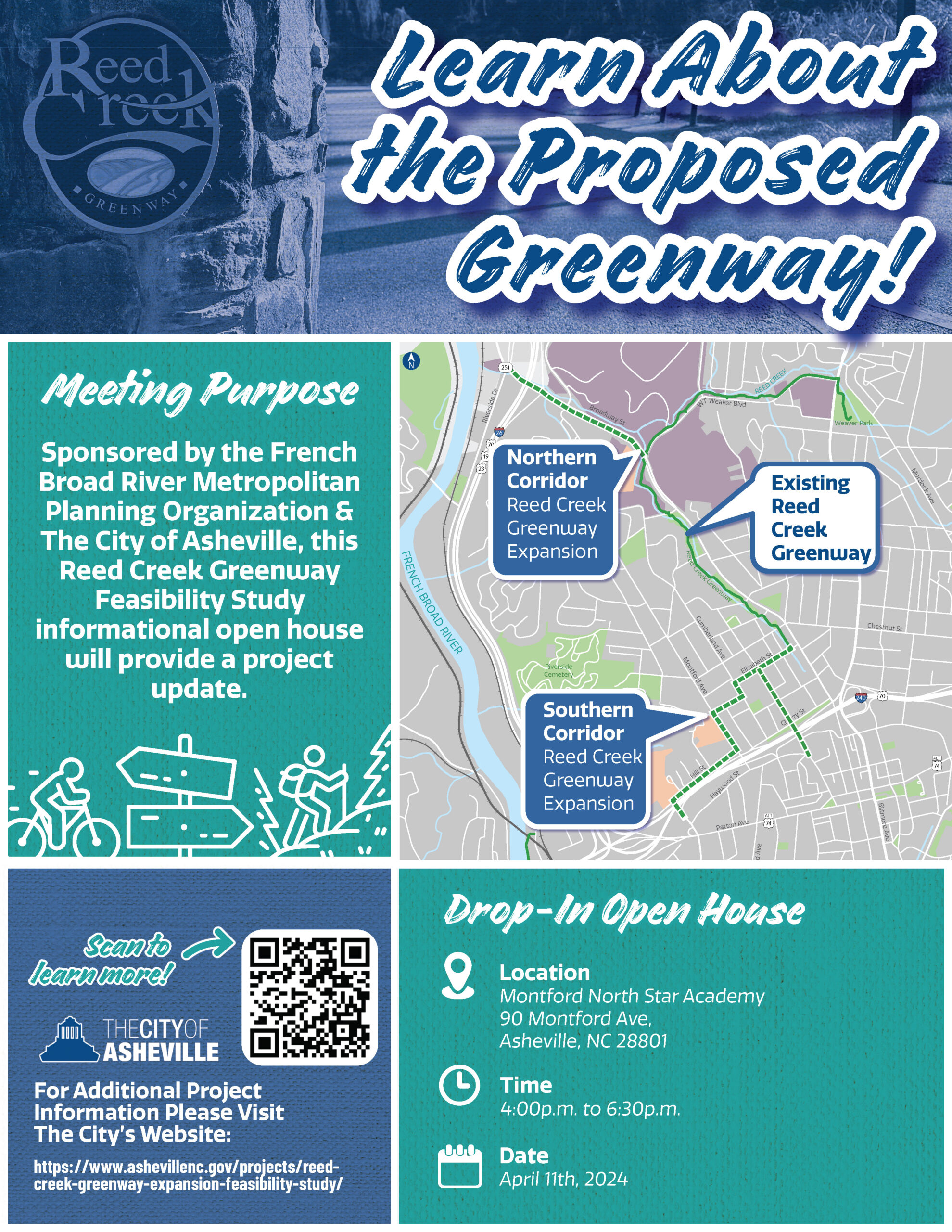Attend the Reed Creek Greenway Feasibility Study Open House on April 11 ...