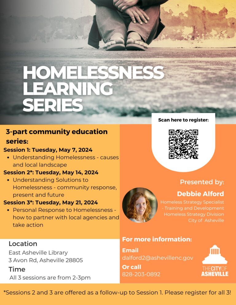 Attend our popular monthly Homelessness Learning Series - May dates ...