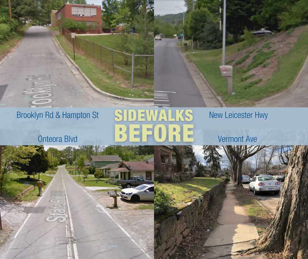 Infrastructure Progress Report: Sidewalks - The City of Asheville