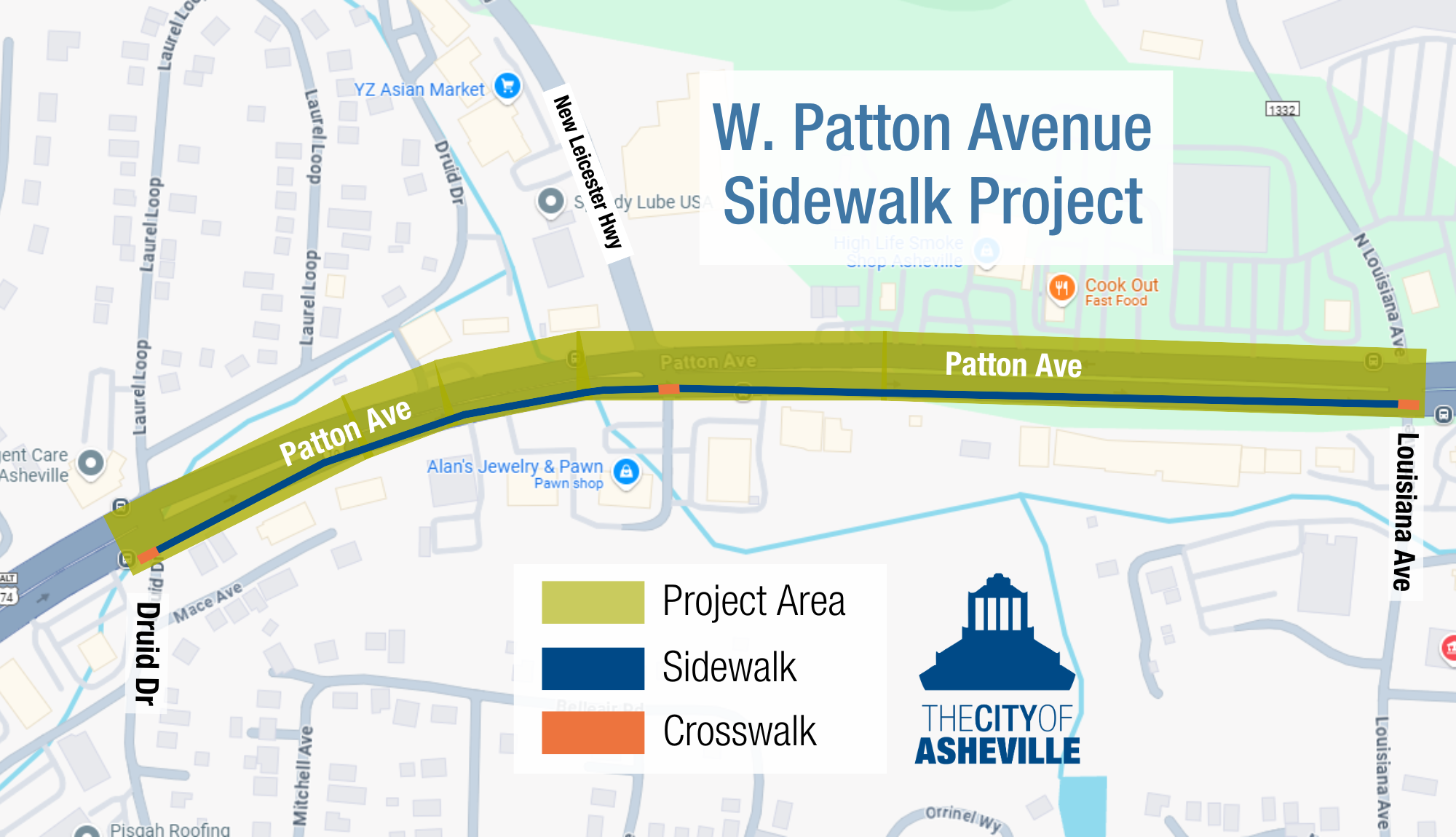 City of Asheville takes a step towards better pedestrian connectivity ...